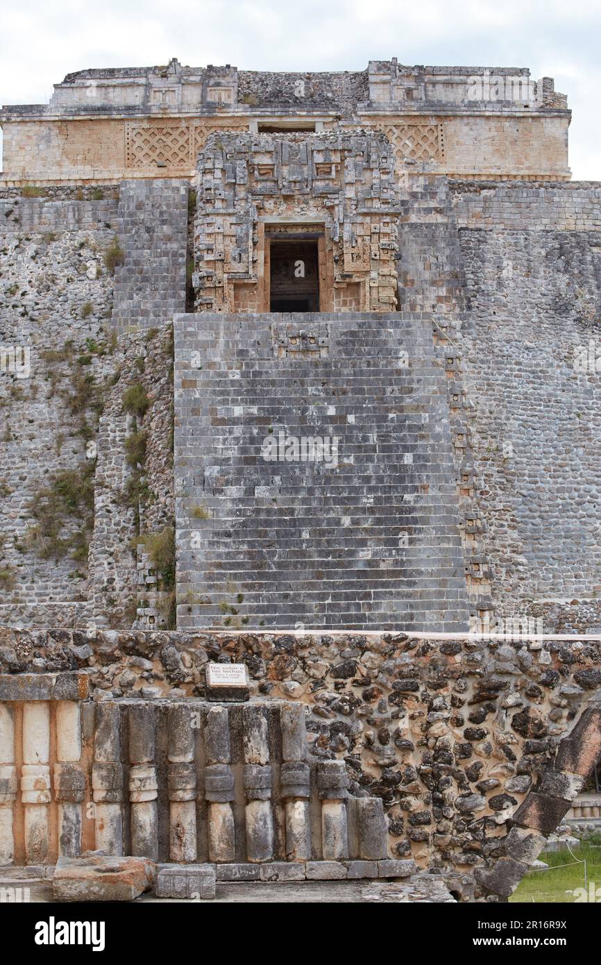 The Mayan ruins of Uxmal in Yucatan, Mexico, is one of Mesoamerica's ...