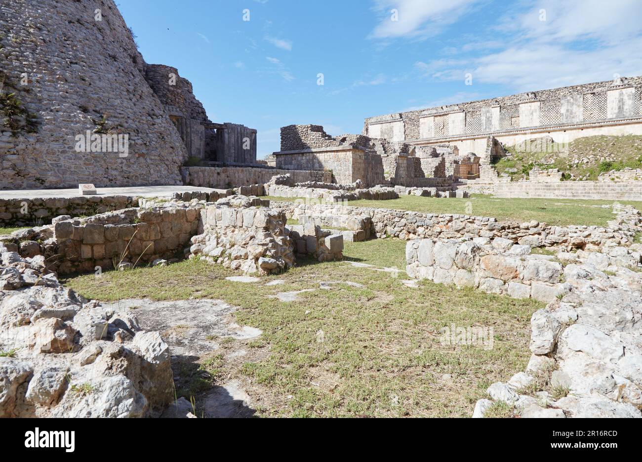 The Mayan ruins of Uxmal in Yucatan, Mexico, is one of Mesoamerica's ...