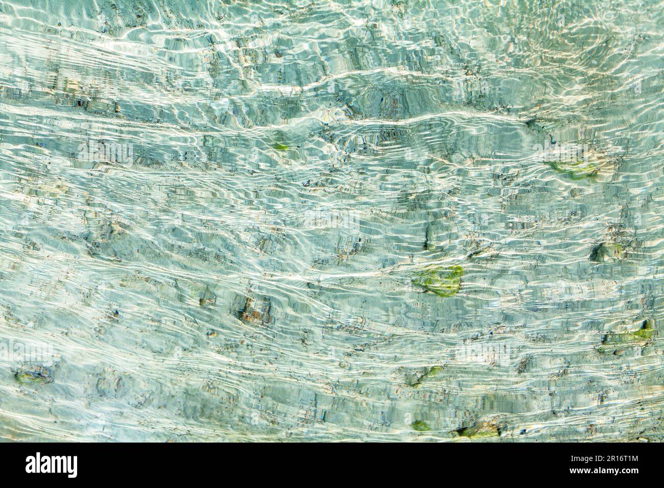 Sea water waves texture, ripples on water surface, transparent light ...