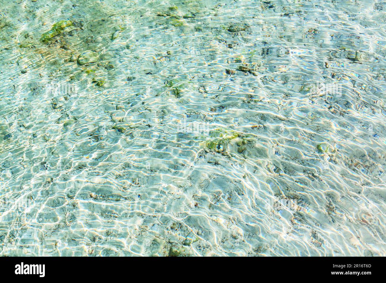 Sea water waves texture, ripples on water surface, transparent light ...