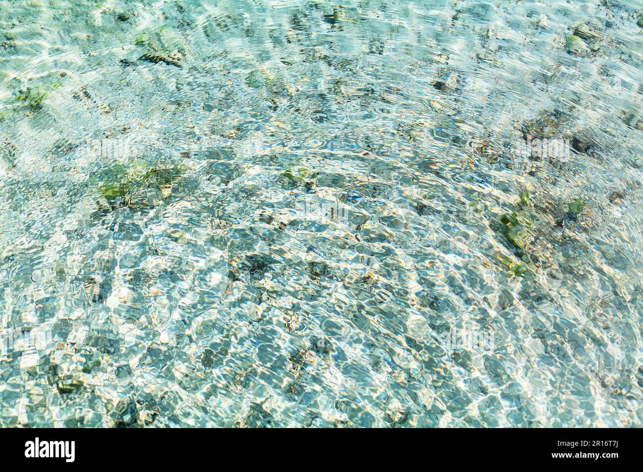 Sea water round waves texture, ripples water surface, concentric rings ...