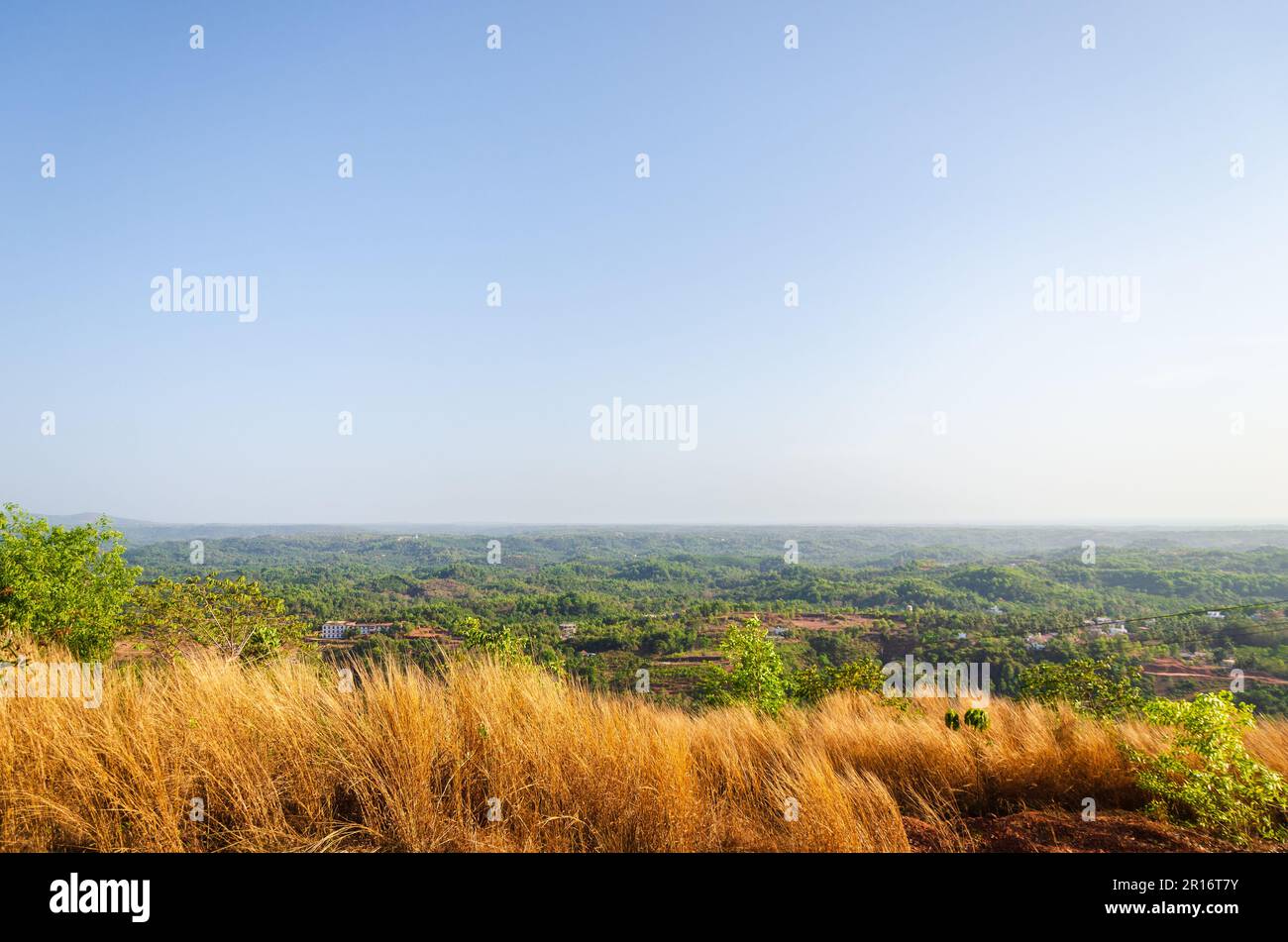 View of Mudipu, from St. Joseph Vaz shrine hill, Mudipu, Mangalore ...