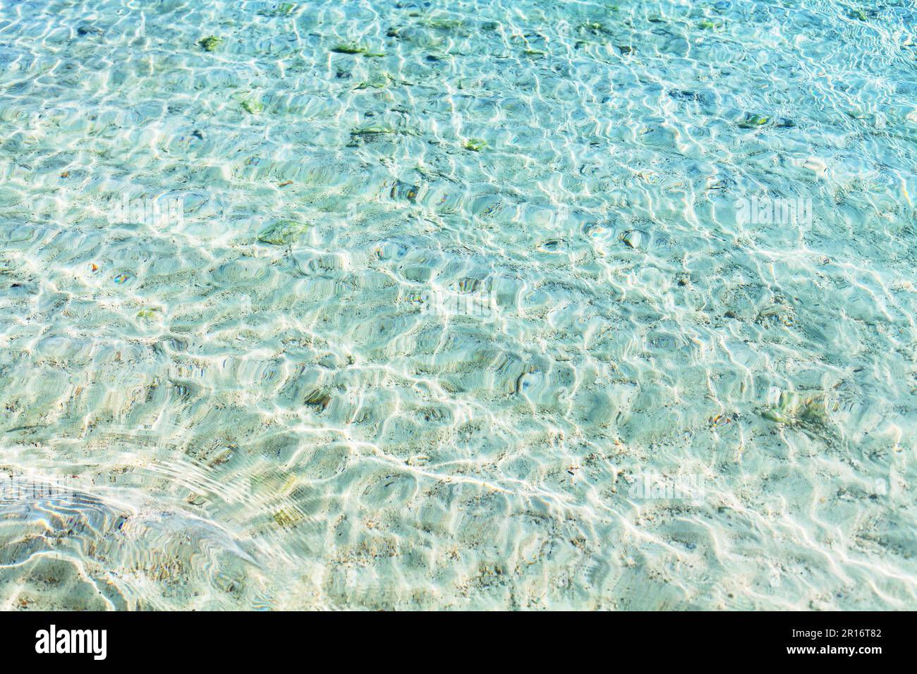 Sea water waves texture, ripples on water surface, transparent light ...