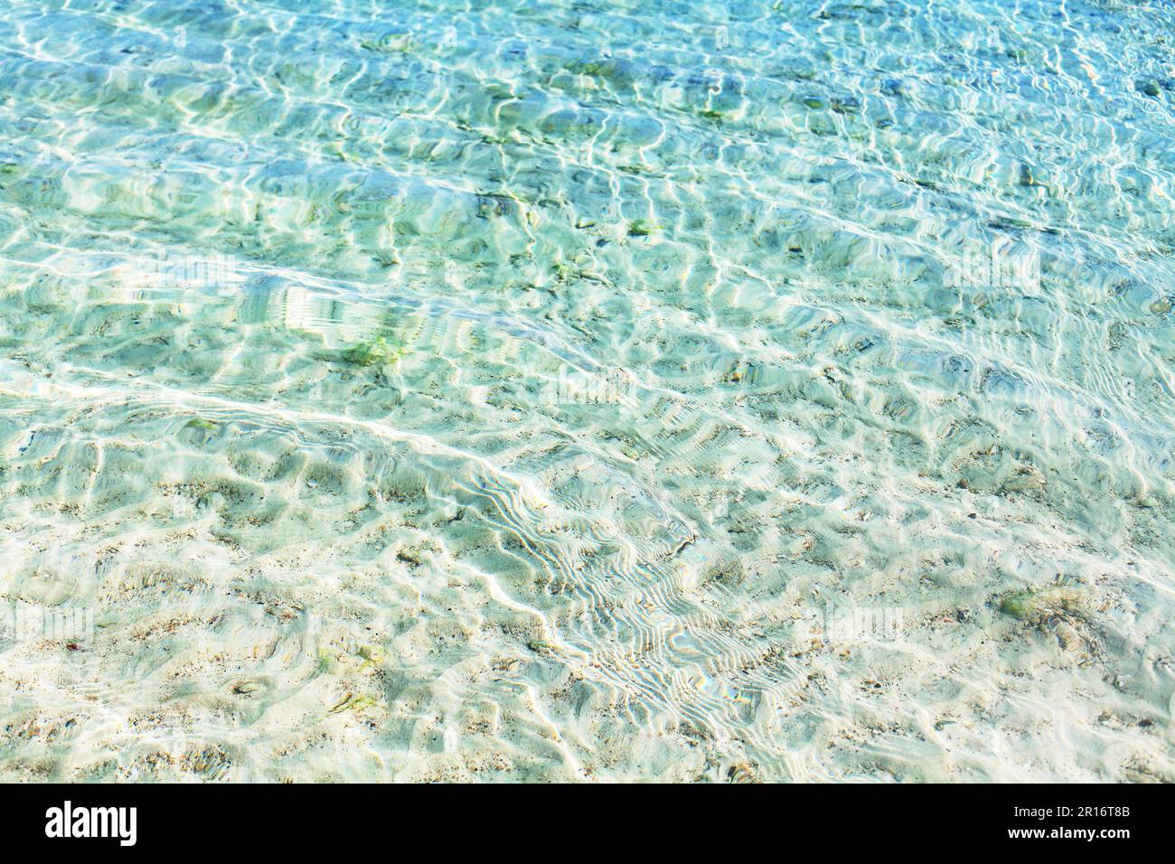 Sea water waves texture, ripples on water surface, transparent light ...