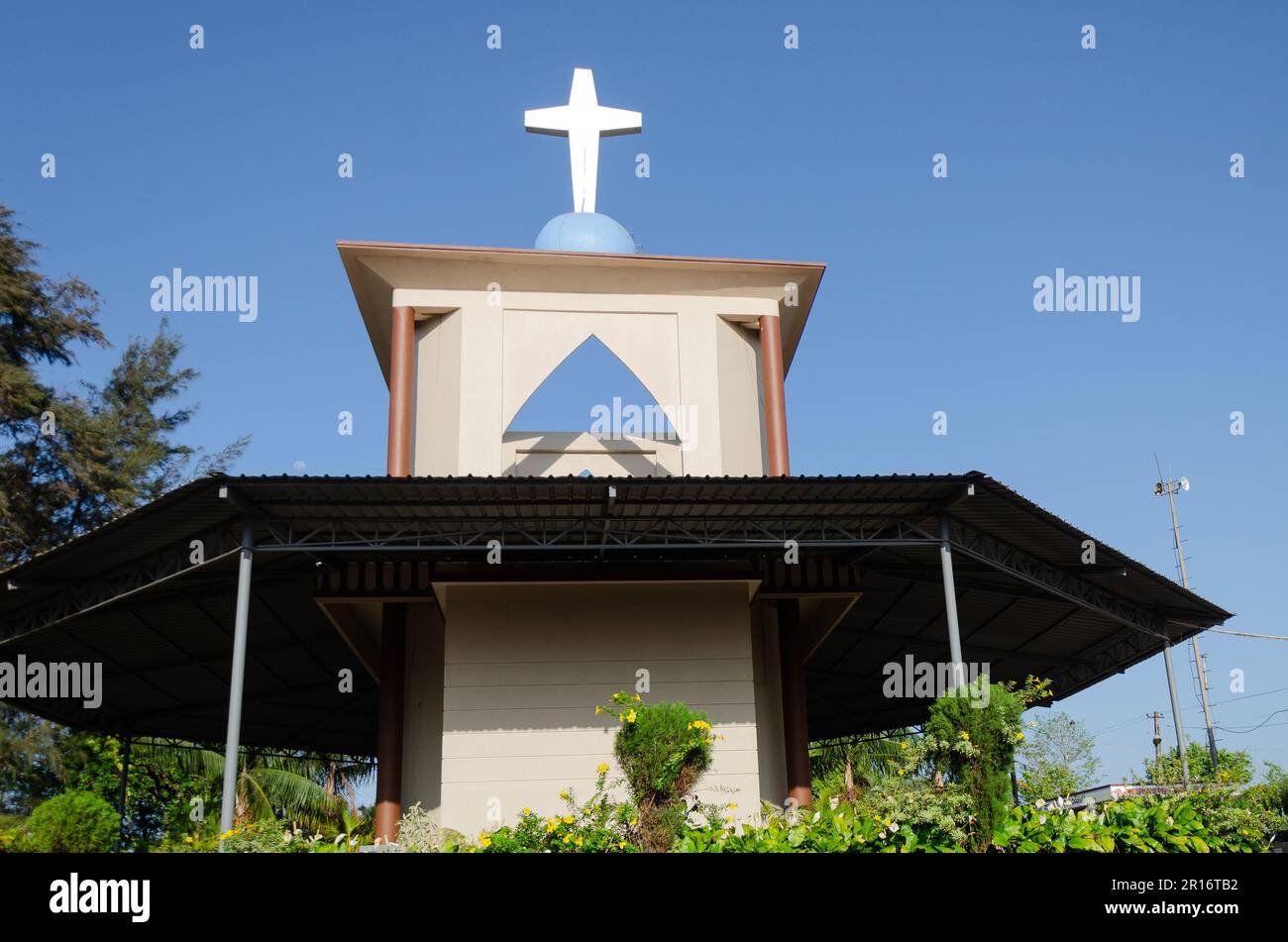 St. Joseph Vaz shrine, Mudipu, Mangalore Stock Photo - Alamy
