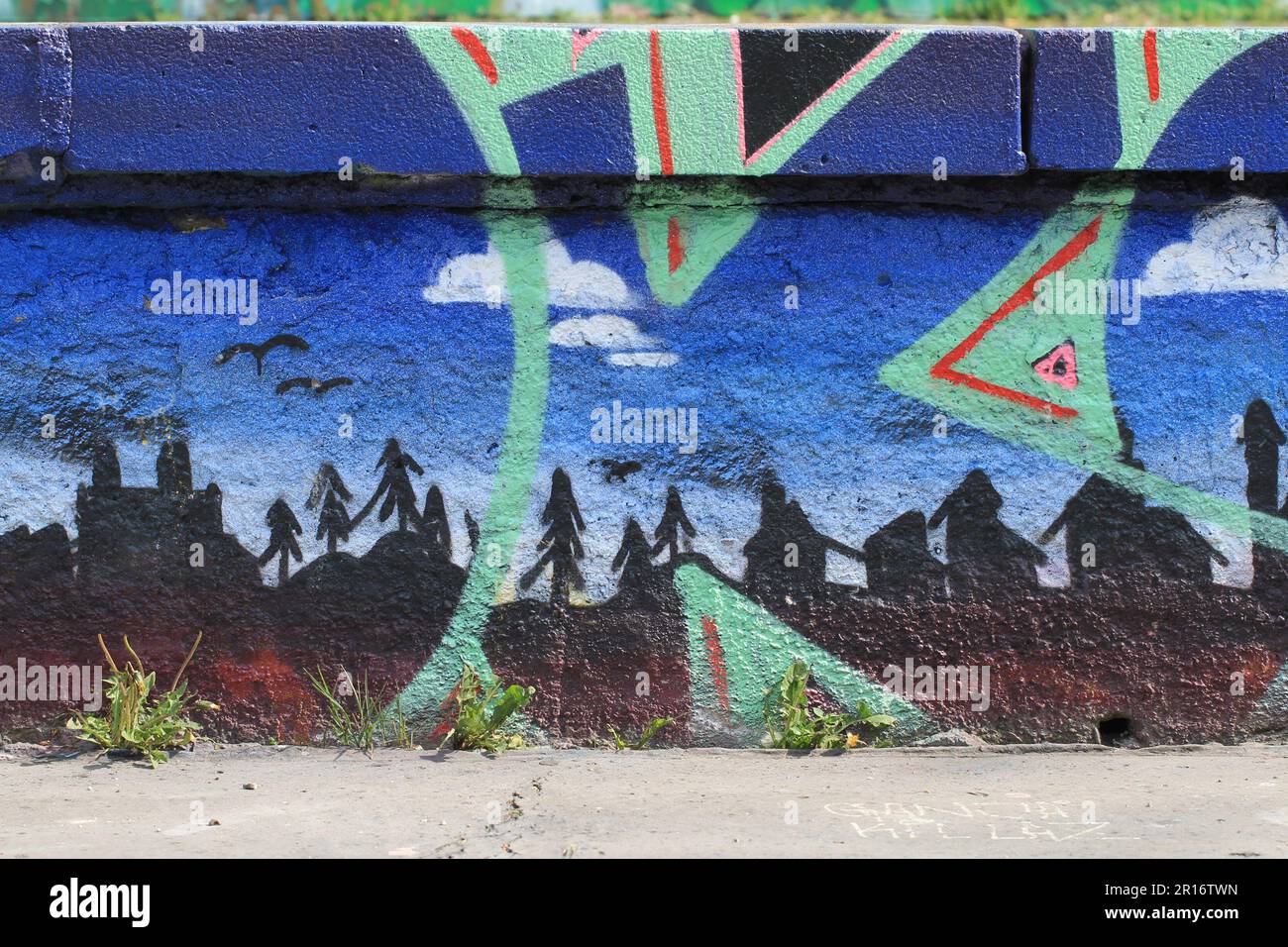 OSTRAVA, CZECH REPUBLIC - APRIL 10:The Milada Horakova Park since the ...