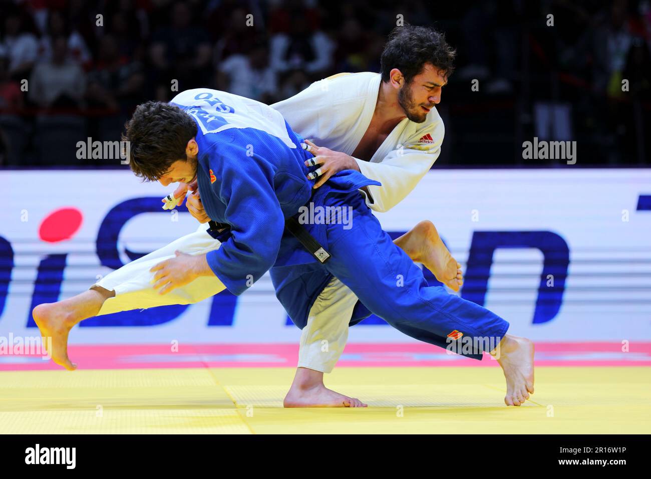 Ali Bin Hamad Al Attiyah Arena, Doha, Qatar. 11th May, 2023. (L-R) Luka ...