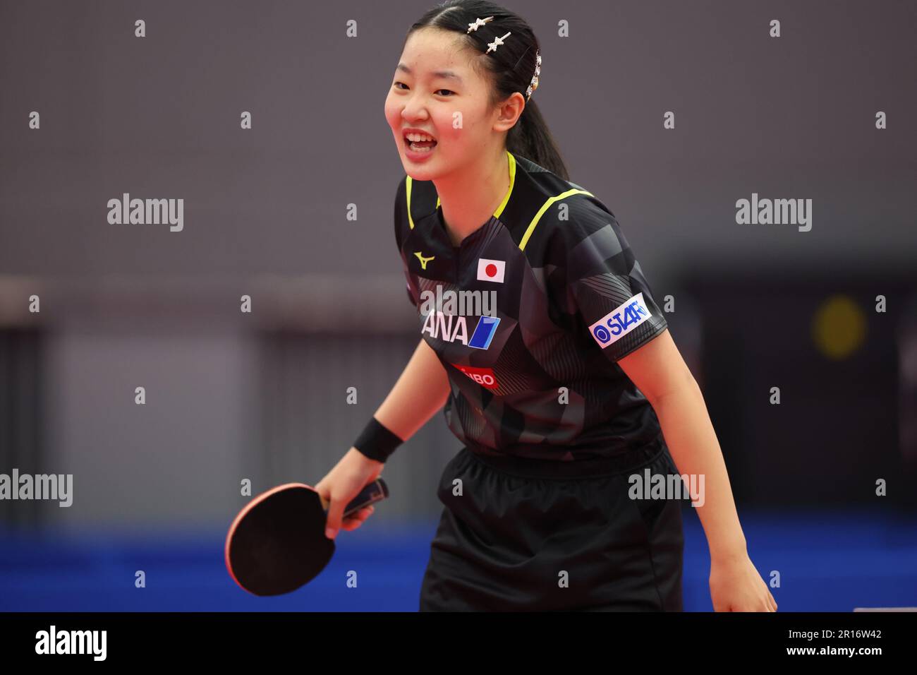 Tokyo, Japan. 12th May, 2023. Miwa Harimoto Table Tennis : Official ...