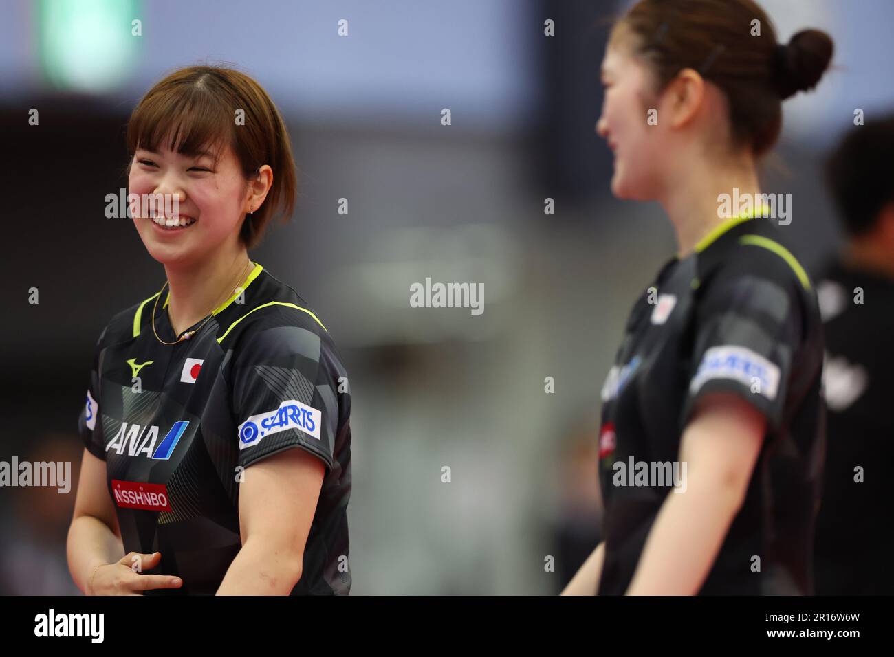 Tokyo, Japan. 12th May, 2023. Miyu Nagasaki & Miyu Kihara Table Tennis ...