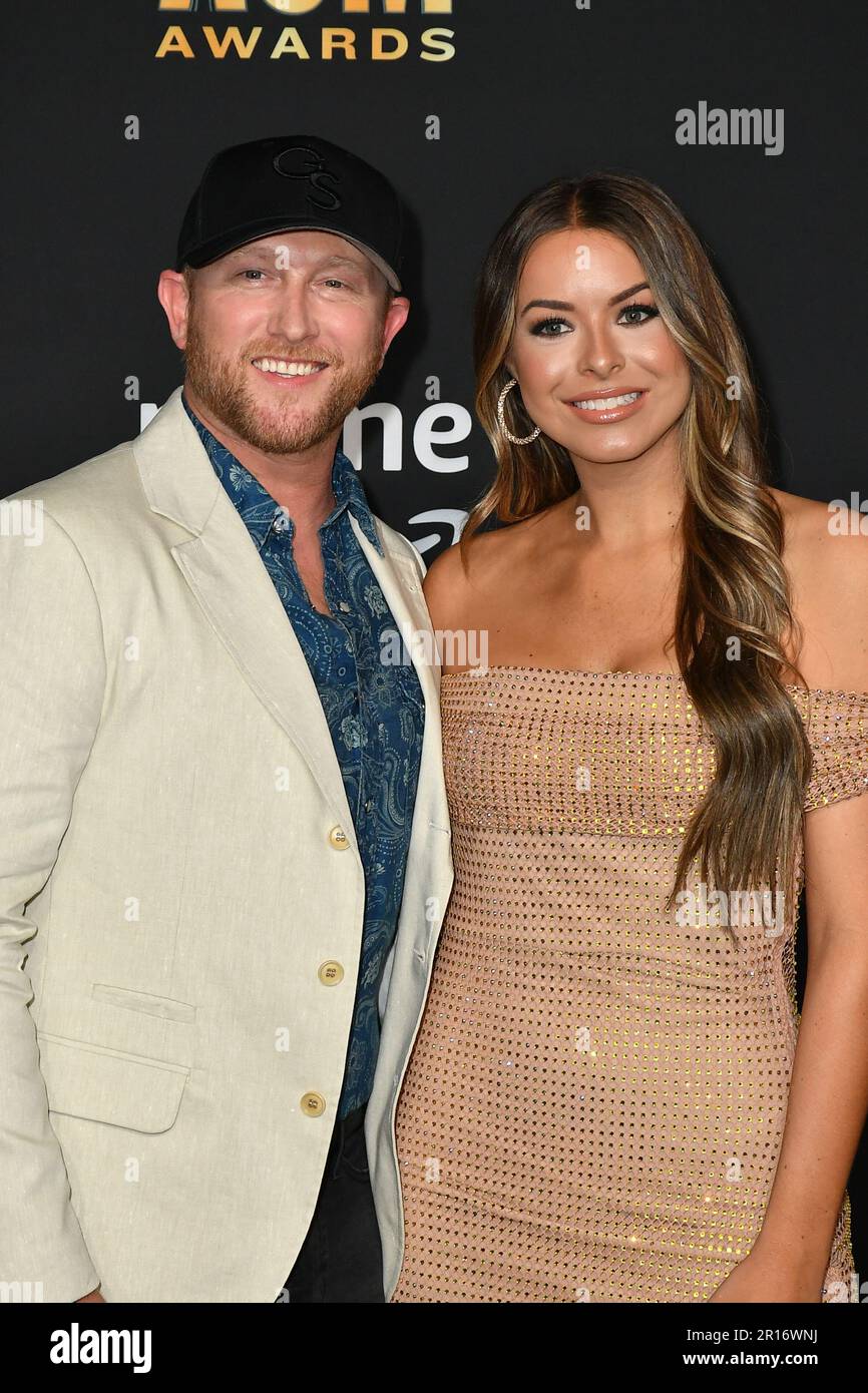 Frisco, USA. 11th May, 2023. Cole Swindell, Courtney Little attend the ...