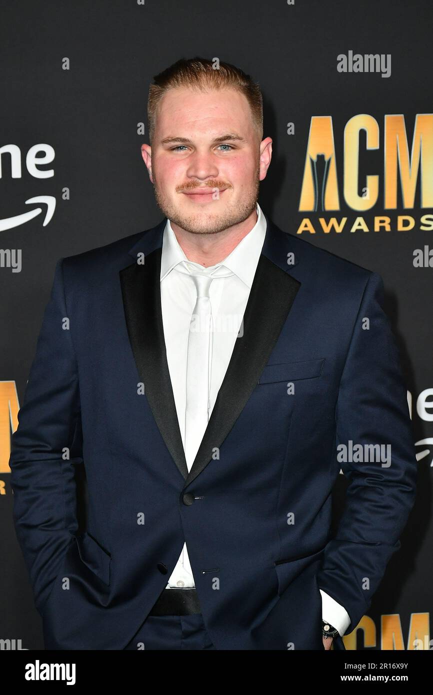 Frisco, USA. 11th May, 2023. Zach Bryan attends the 58th Academy Of Country Music Awards at The ...