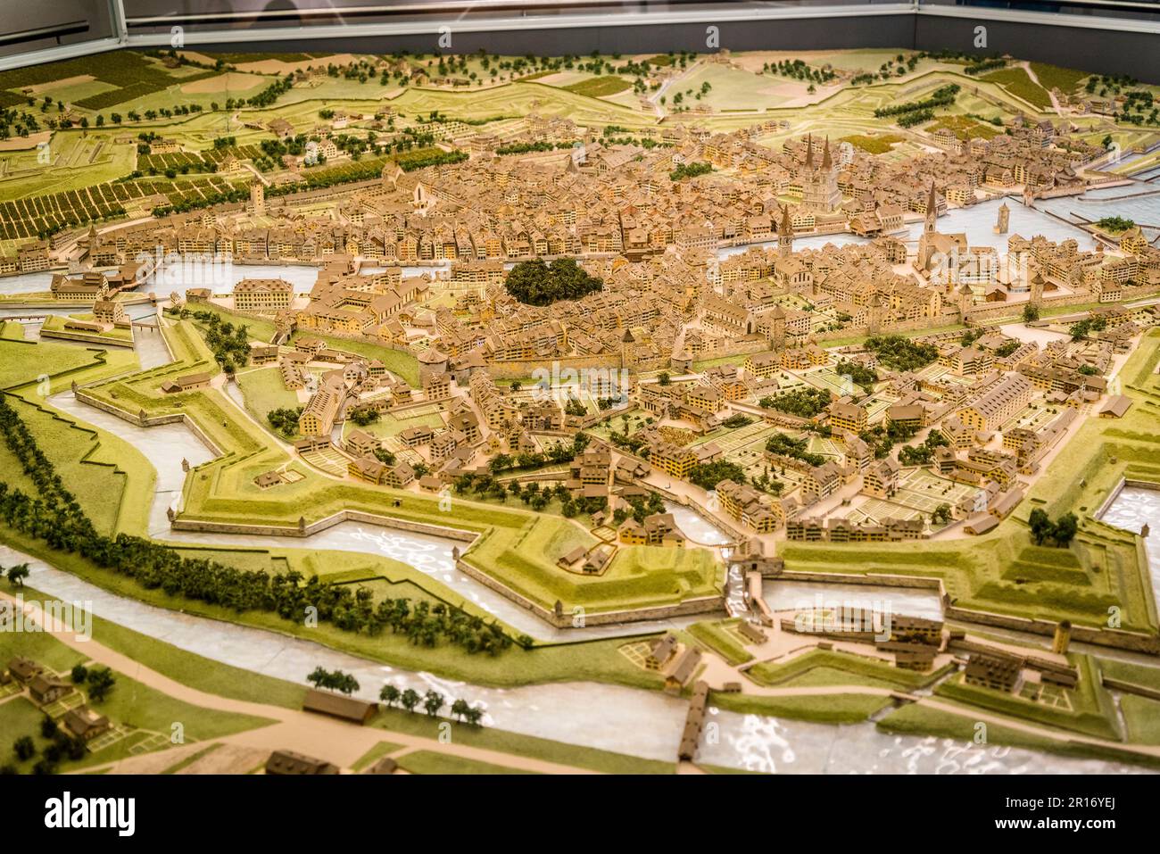 Model of the city, City of Zurich Construction History Archive, Old ...