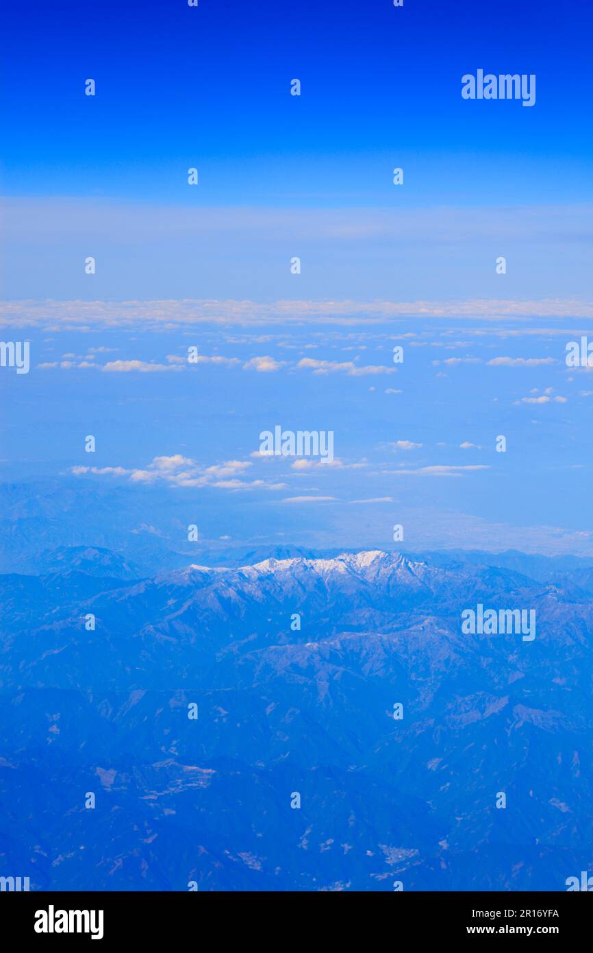 Take a broad view of Mt. Ishizuchi, Toyoushi, and the Inland Sea of ...