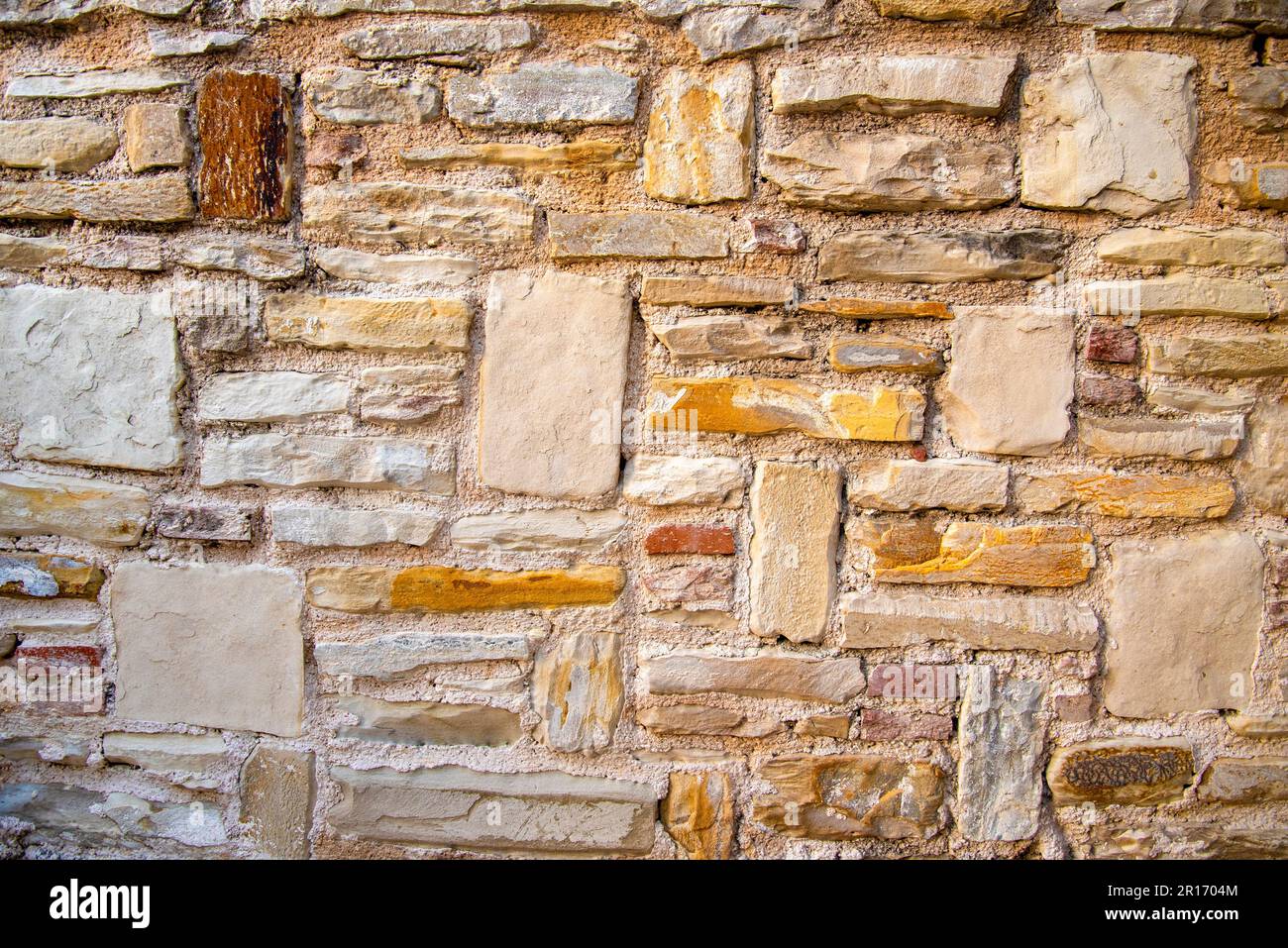Ancient medieval stone wall texture background. The concept of architecture and texture Stock ...