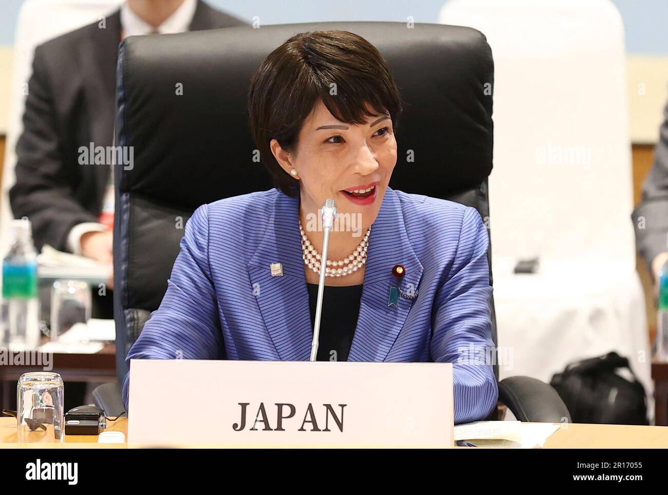 Japanese Minister of State for Science and Technology Policy Sanae ...