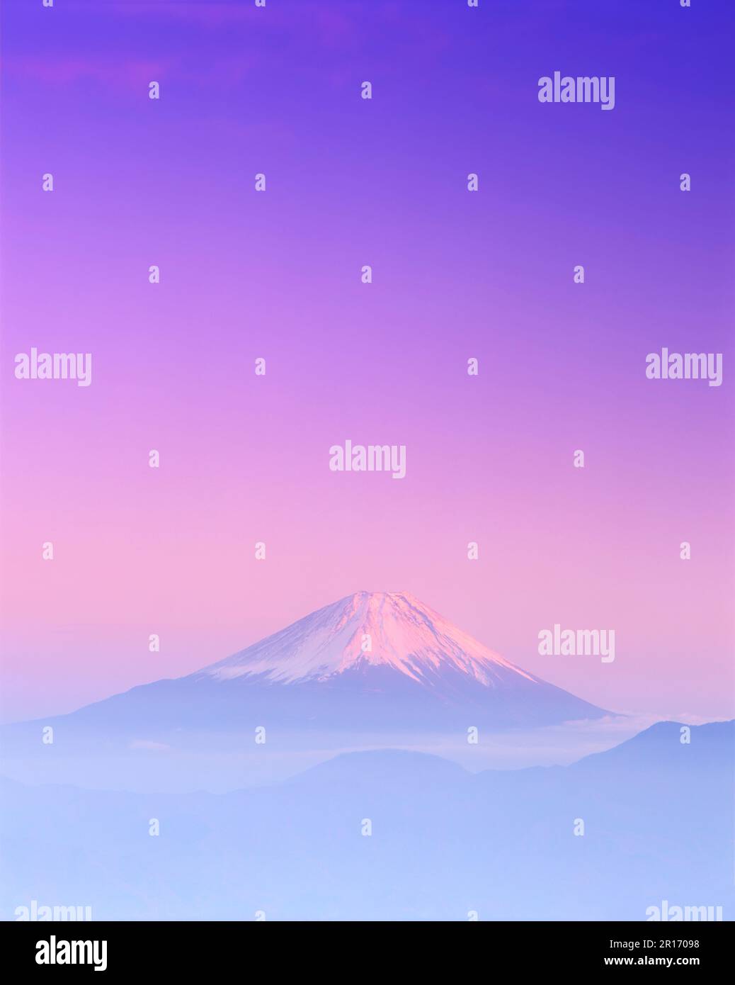 Mount Fuji Sunset Stock Photo - Alamy