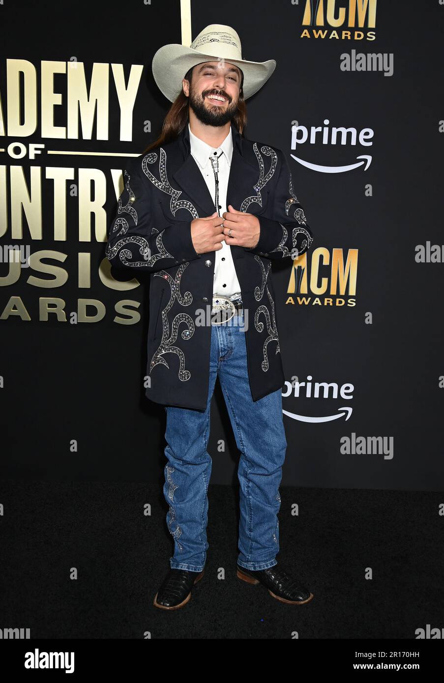 Frisco, USA. 11th May, 2023. Ian Munsick arriving at 58th Academy of ...