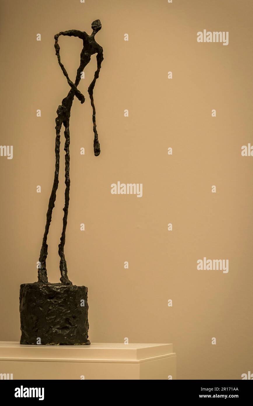 Falling Man, 1950, by Alberto Giacometti, Kunsthaus, Museum of Art, Old ...