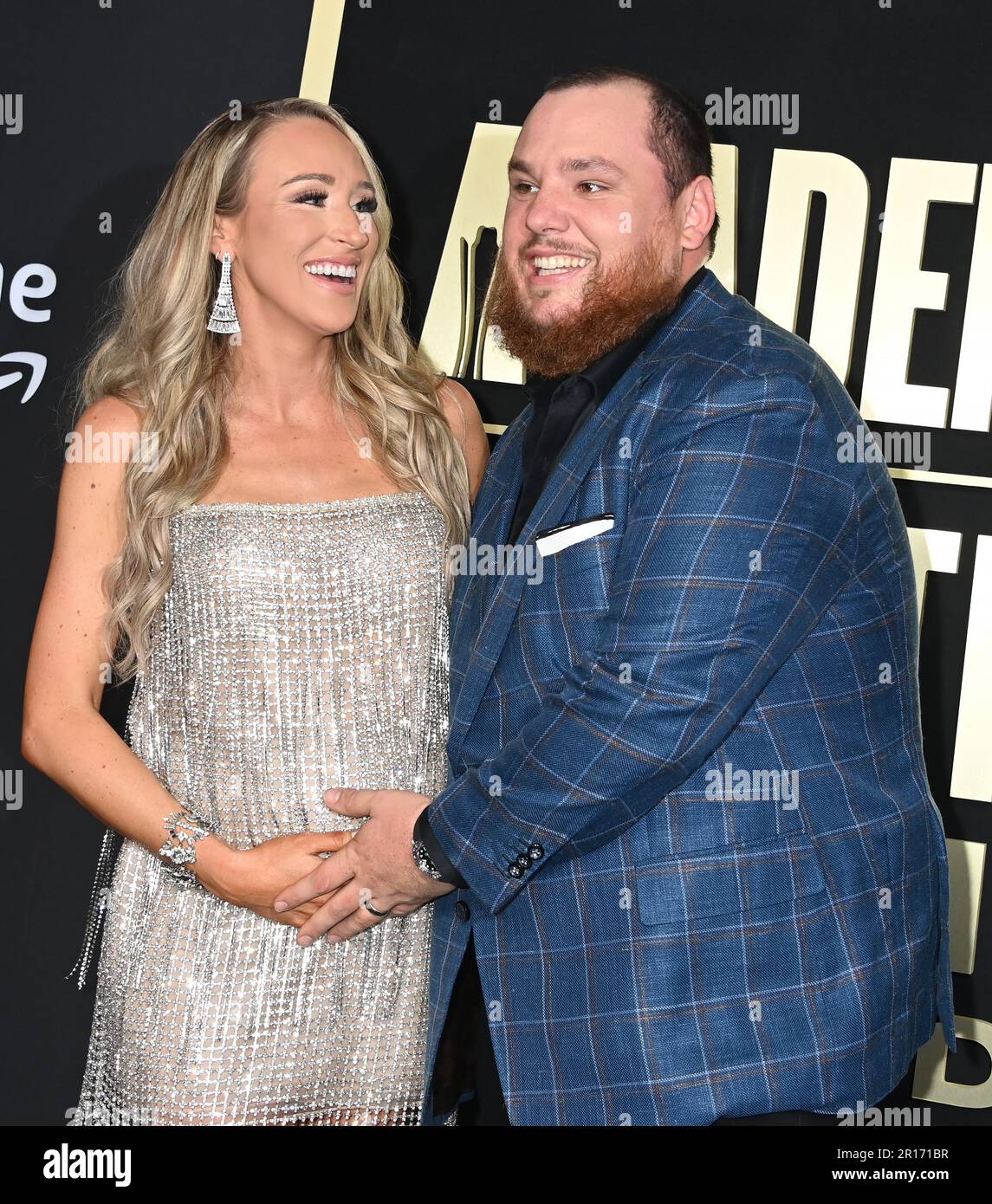 Frisco, USA. 11th May, 2023. Luke Combs and Nicole Hocking arriving at ...