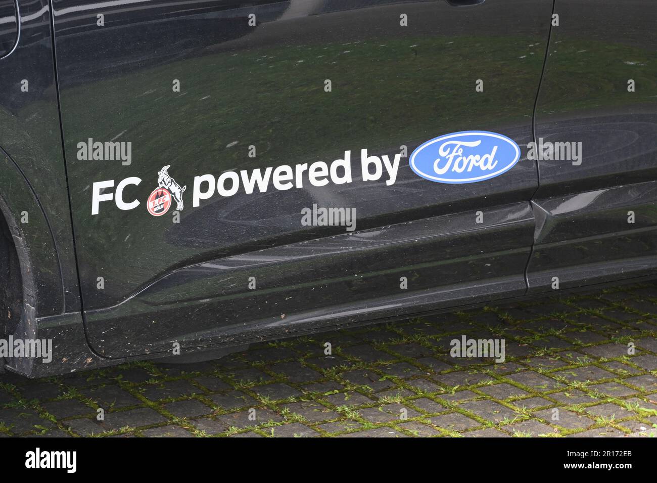 Cologne, Germany. 11th May, 2023. The lettering ""FC powered by Ford ...