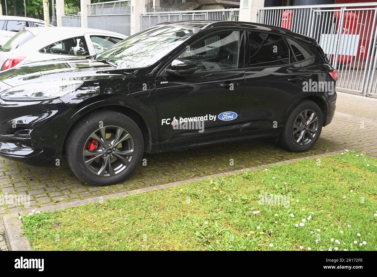 Cologne, Germany. 11th May, 2023. The lettering ""FC powered by Ford ...