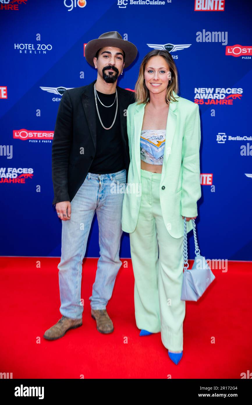 Berlin, Germany. 11th May, 2023. Purisa Safay and Sina Tkotsch, actress ...
