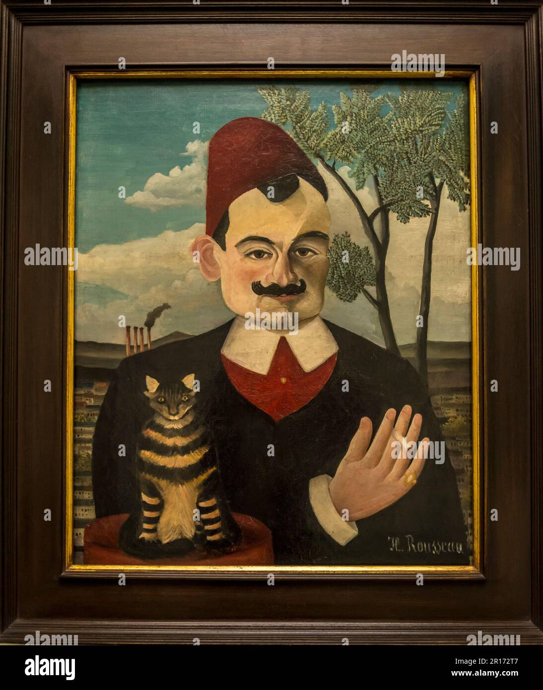 Portrait of Mr X, 19o6, by Henri Rousseau, Kunsthaus, Museum of Art ...