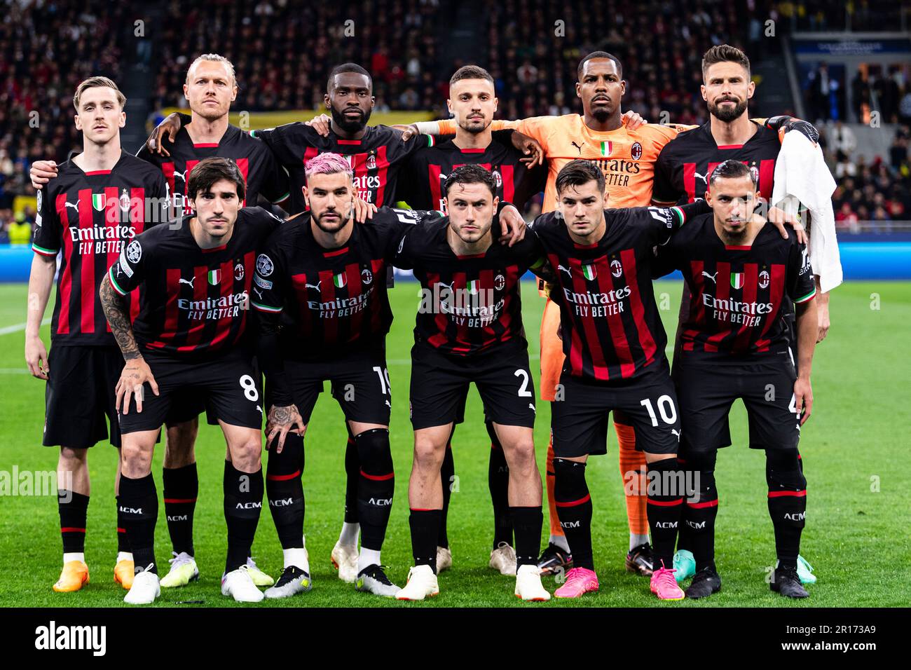 Milan, Italy. 10th May, 2023. Milan, Italy - May 10: (L-R) AC Milan ...