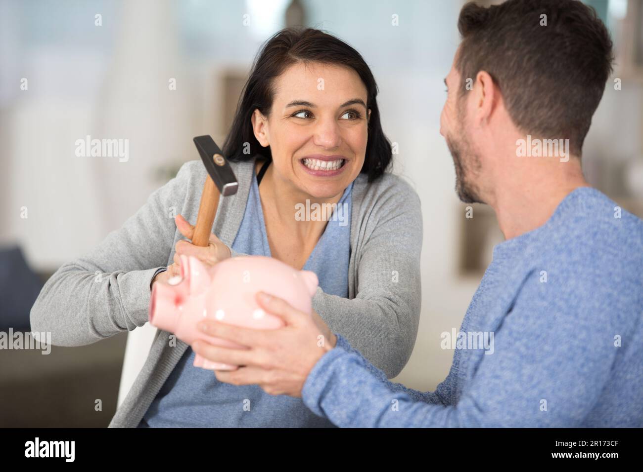 Smashing girl hi-res stock photography and images - Alamy