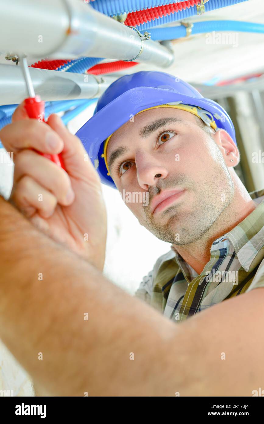 Pvc pipe and overhead hi-res stock photography and images - Alamy