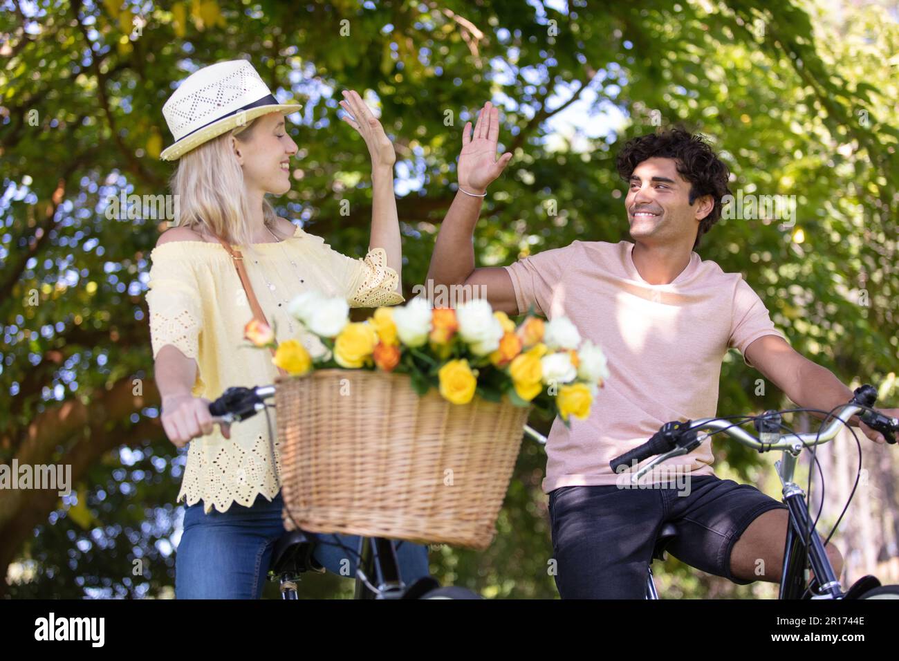 Cycling lovers hi-res stock photography and images - Alamy
