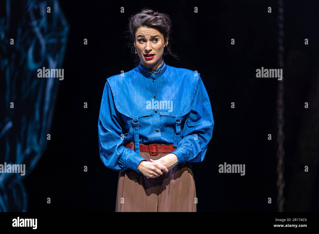 Cottbus, Germany. 10th May, 2023. Actress Lisa Schützenberger (Hesther ...