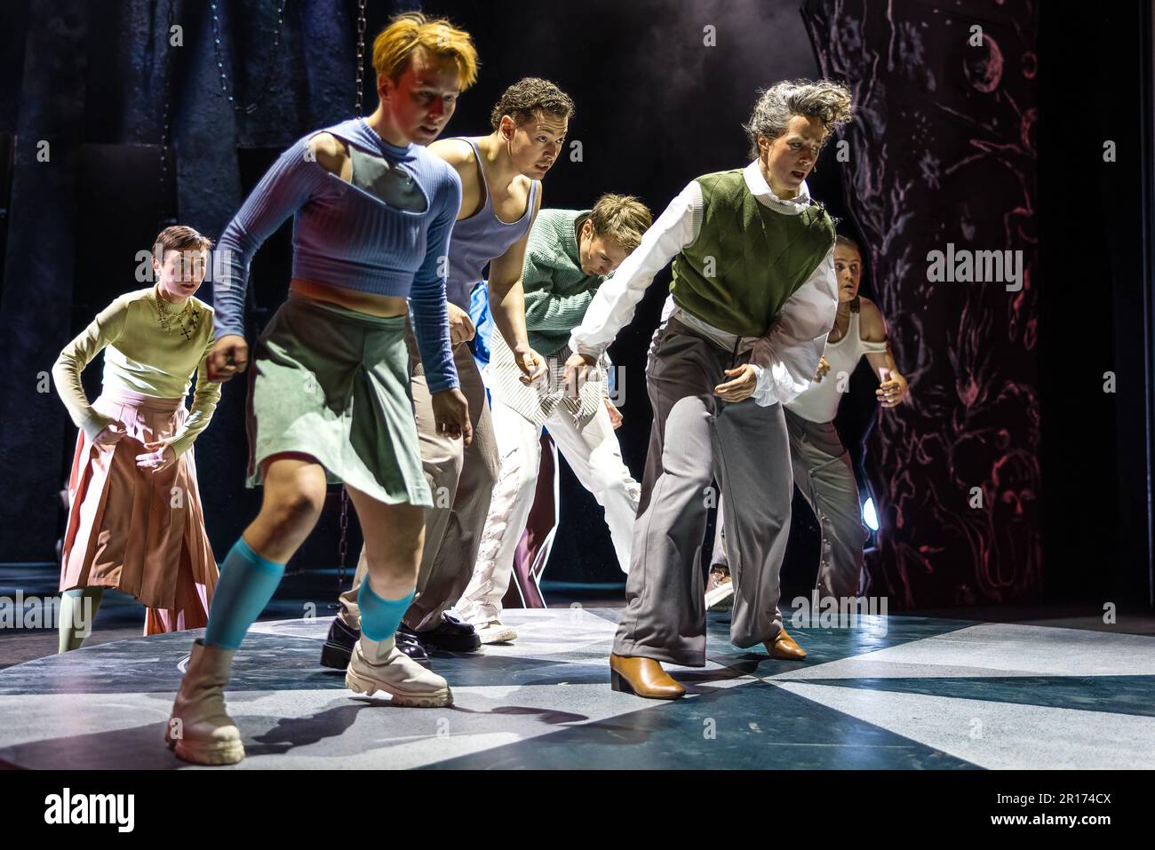 Cottbus, Germany. 10th May, 2023. Actors and actresses of the ...