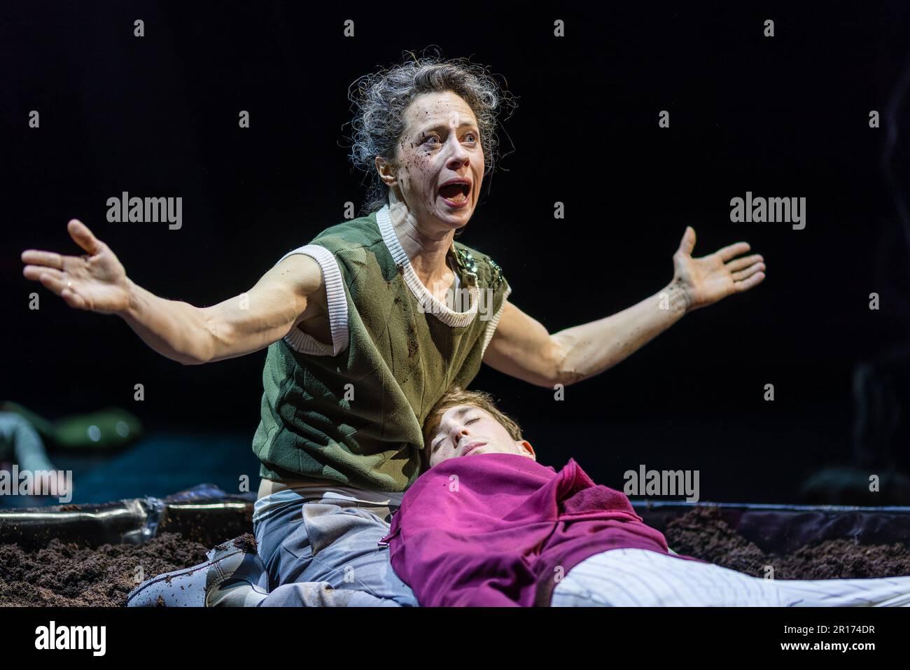 Cottbus, Germany. 10th May, 2023. Actress Charlotte Müller (Dysart) and ...