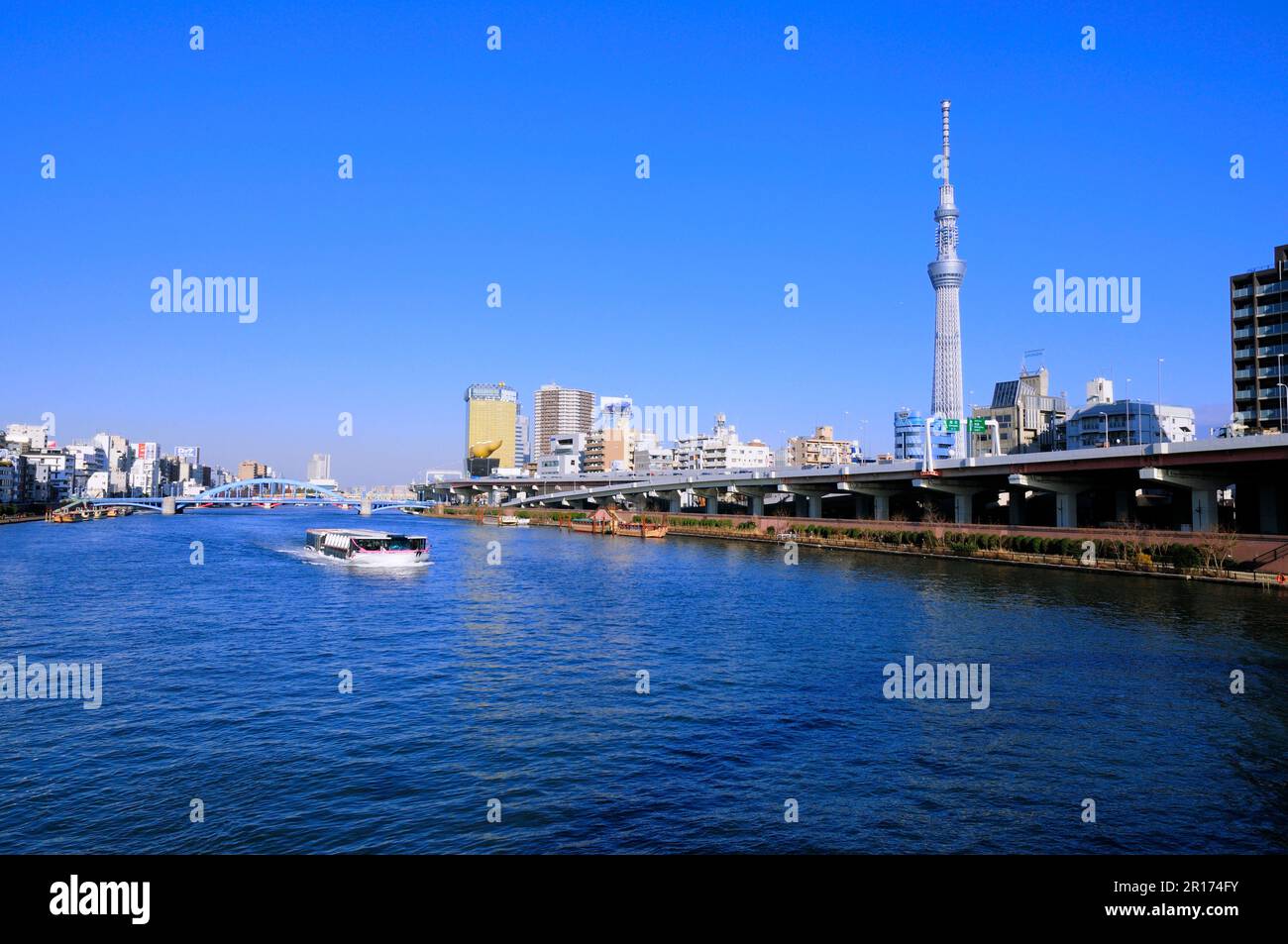 Sky Tree and Sumida River Stock Photo - Alamy