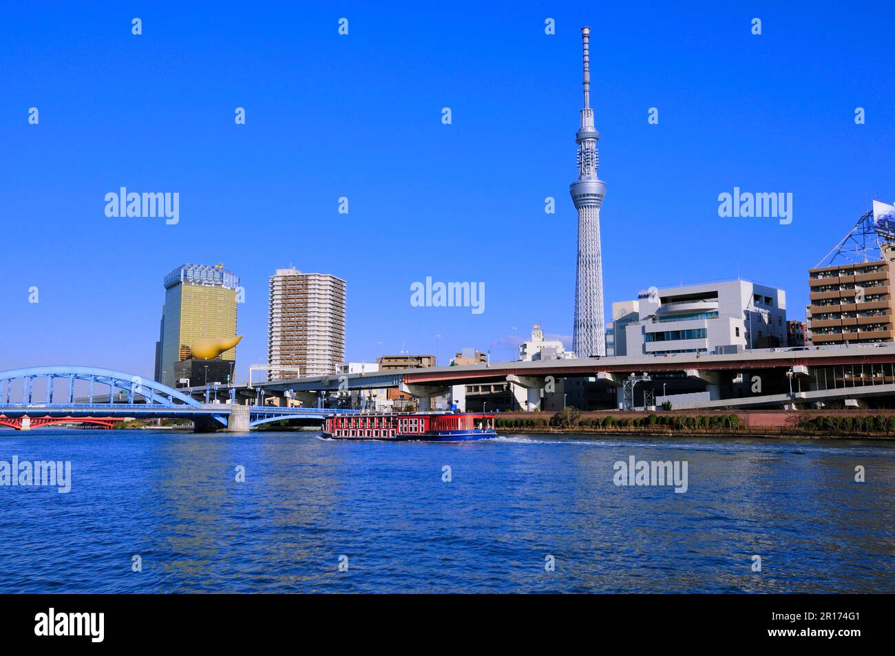 Sky Tree and Sumida River Stock Photo - Alamy
