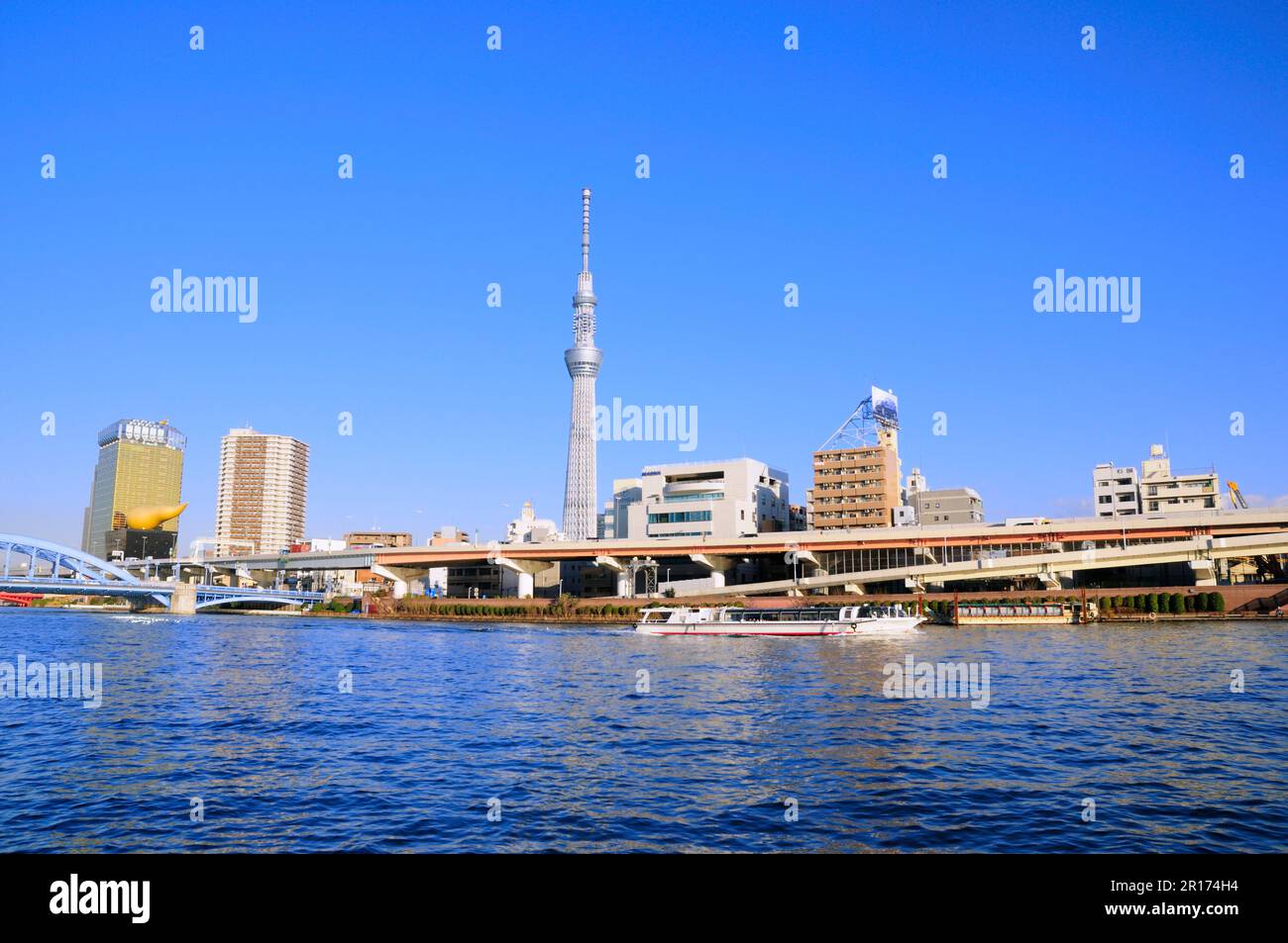 Sky Tree and Sumida River Stock Photo - Alamy