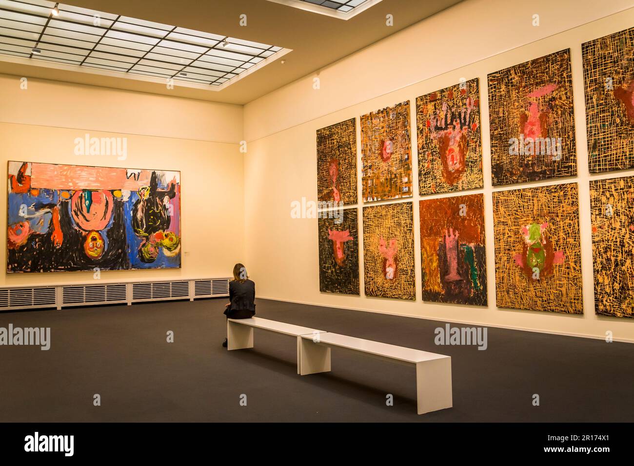 Georg Baselitz figurative expressive painting, Kunsthaus, Museum of Art ...