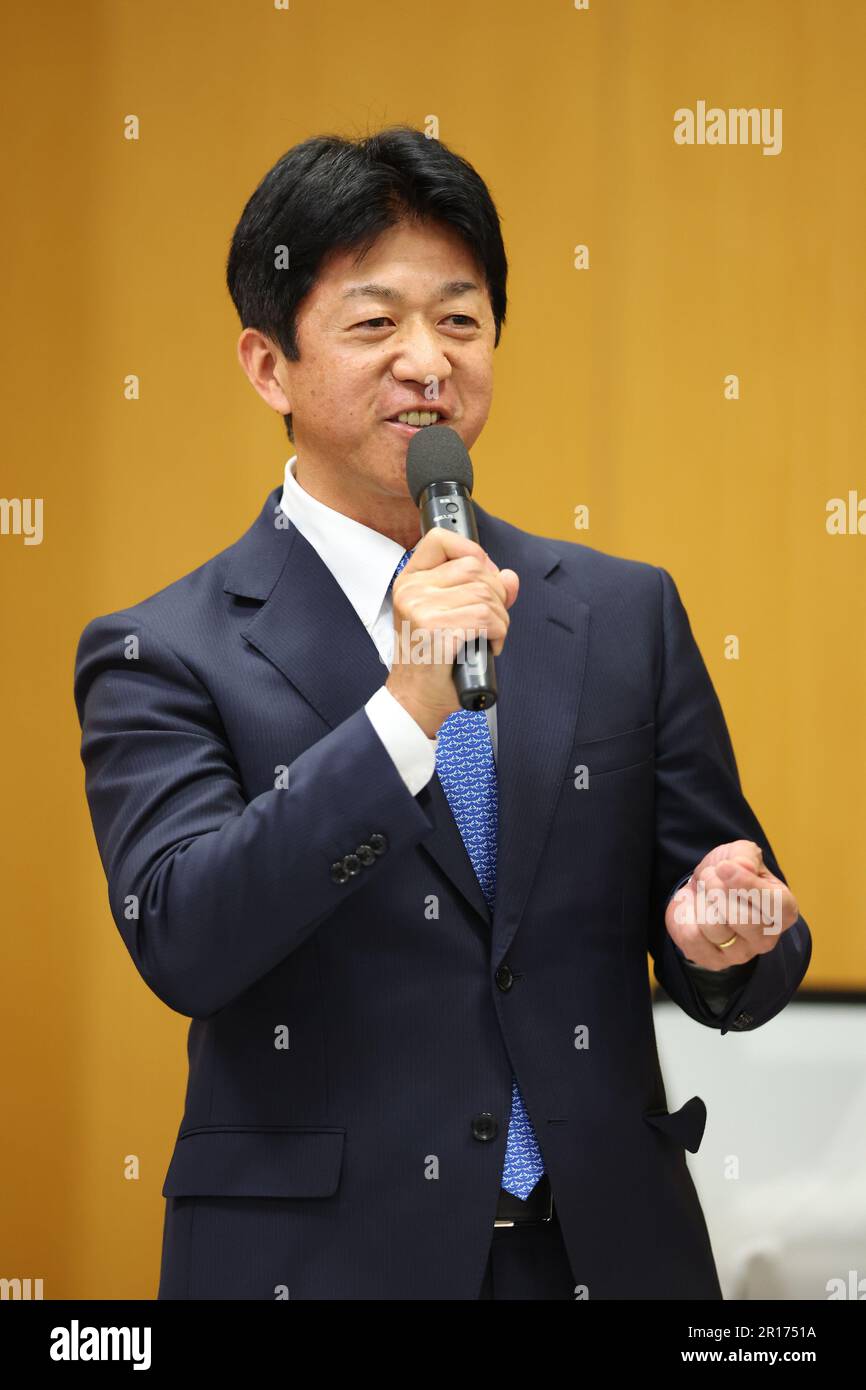Tokyo, Japan. 12th May, 2023. Koji Matsushita Table Tennis : Press ...