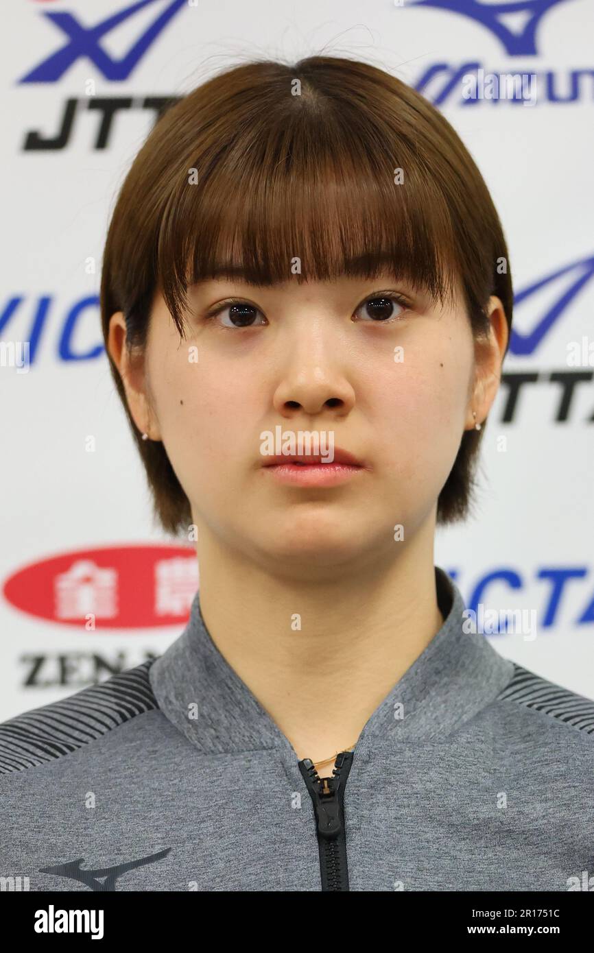 Tokyo, Japan. 12th May, 2023. Miyu Nagasaki Table Tennis : Press ...