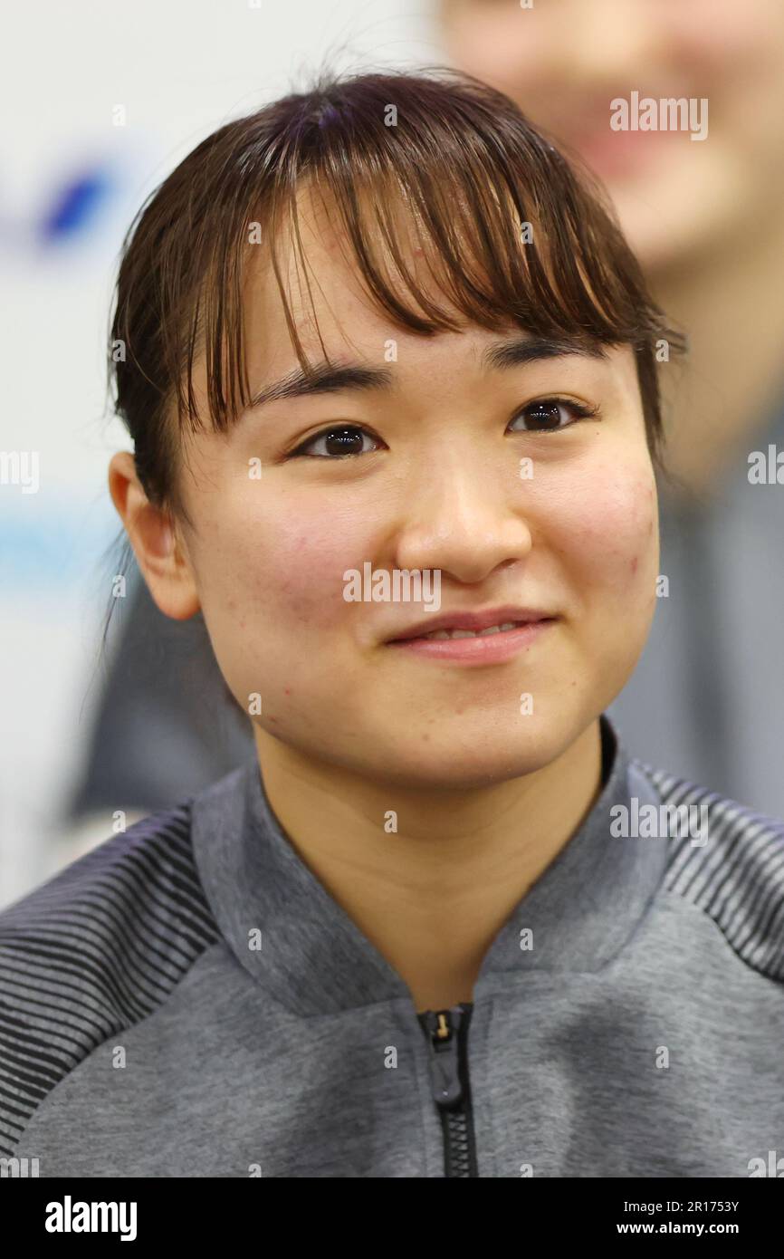 Tokyo, Japan. 12th May, 2023. Mima Ito Table Tennis : Press conference ...