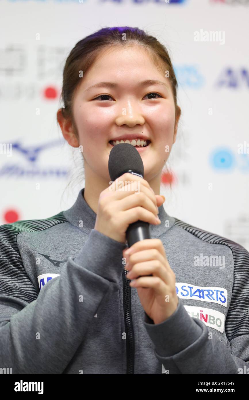 Tokyo, Japan. 12th May, 2023. Miyu Kihara Table Tennis : Press ...