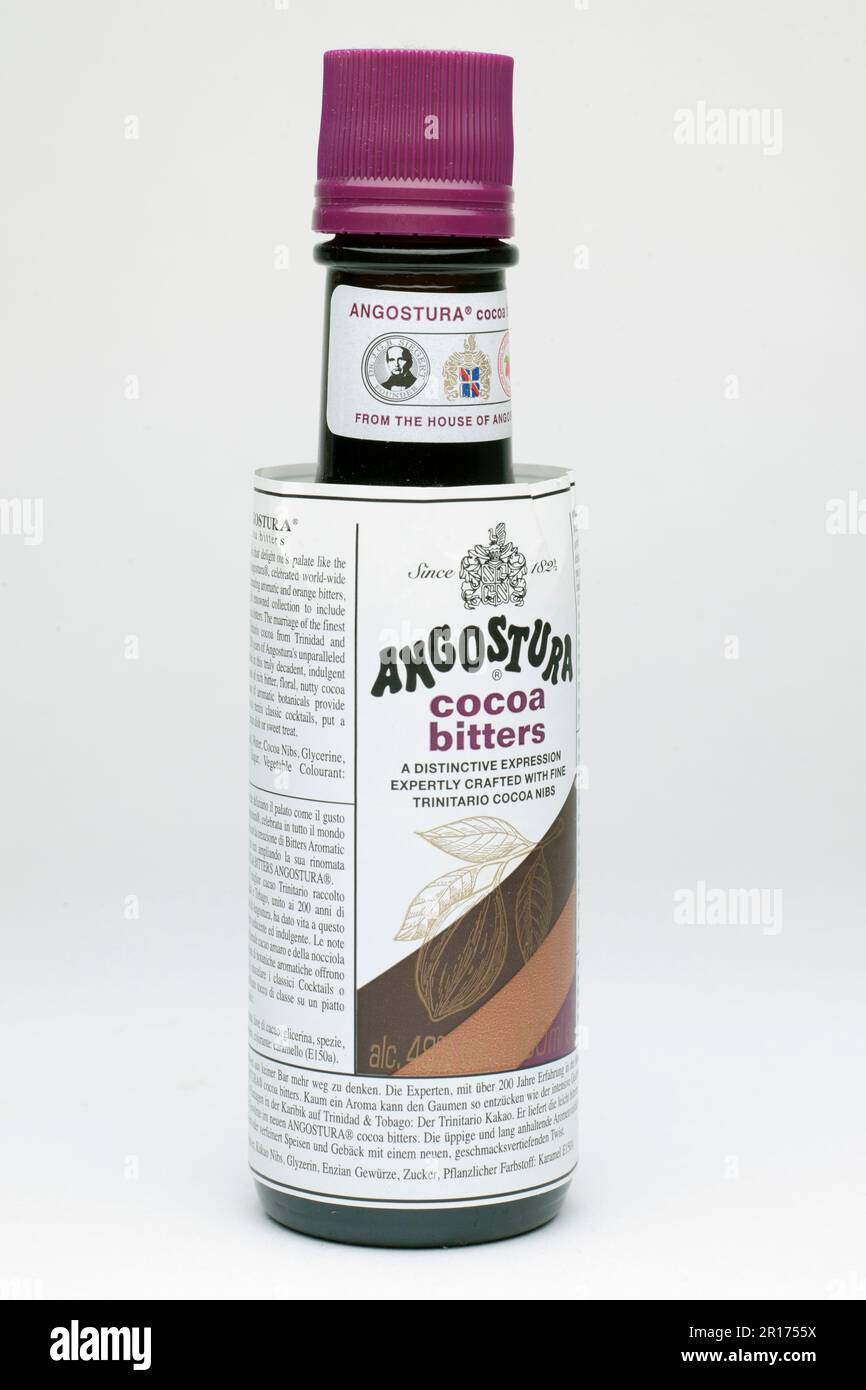 Angostura cocoa bitters hi-res stock photography and images - Alamy