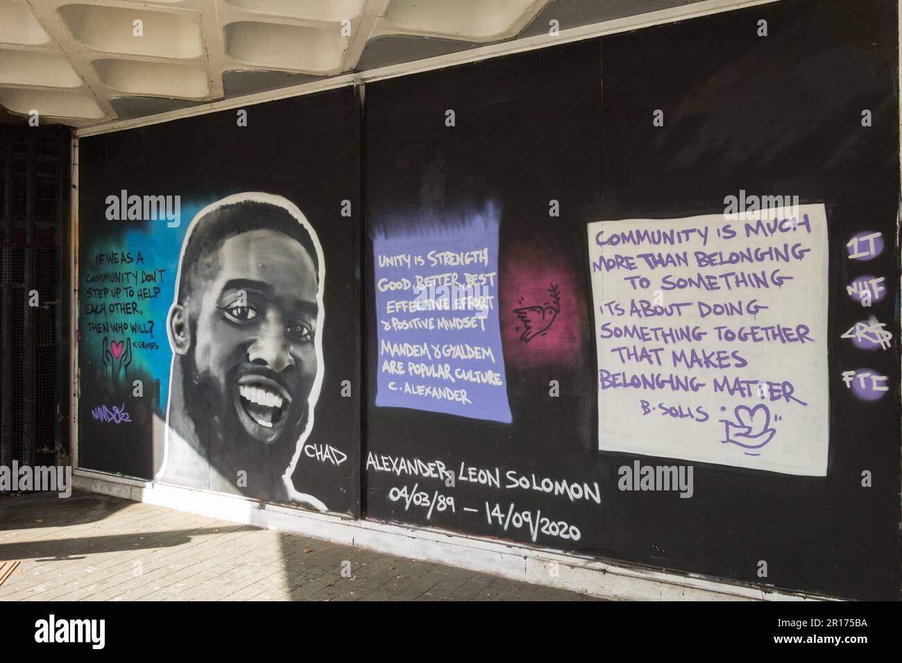 World's End Street Art - Chad Alexander Leon Solomon, London, England ...