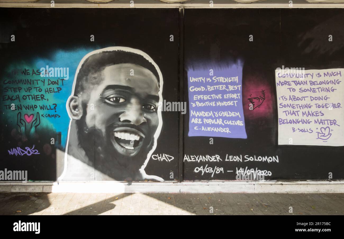 World's End Street Art - Chad Alexander Leon Solomon, London, England ...