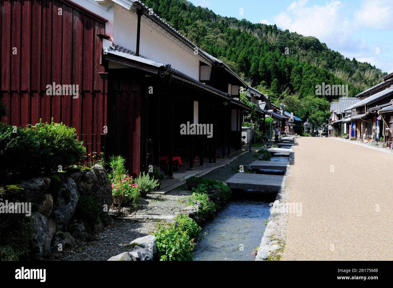 Kumagawa-Juku Rekishi Kokudo landscape Stock Photo - Alamy