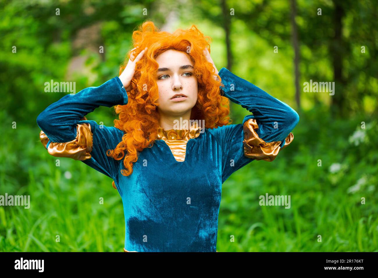 Merida Hair Cute Girls