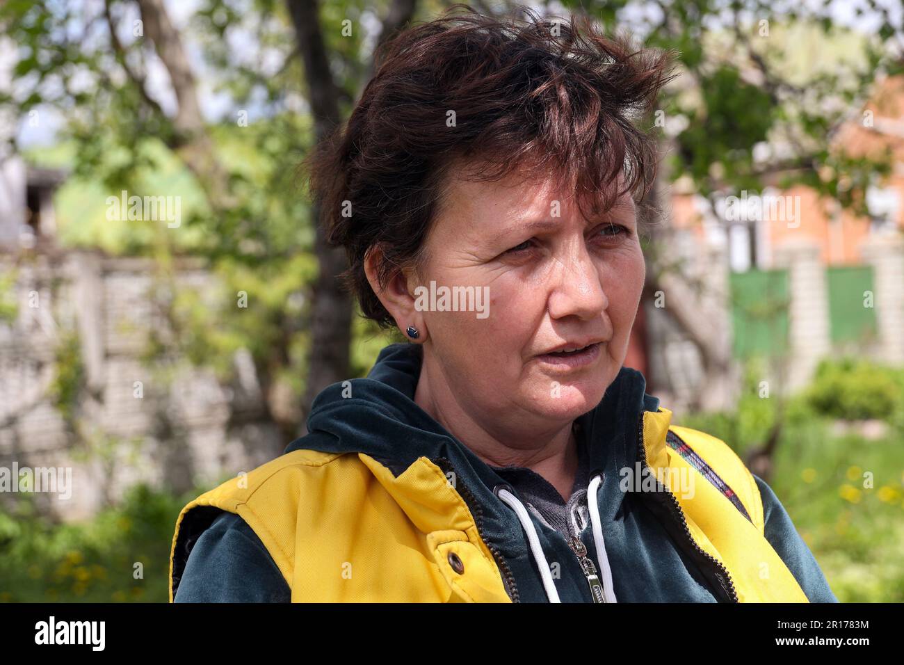Non Exclusive: KHARKIV REGION, UKRAINE - MARCH 17, 2023 - Residents of ...