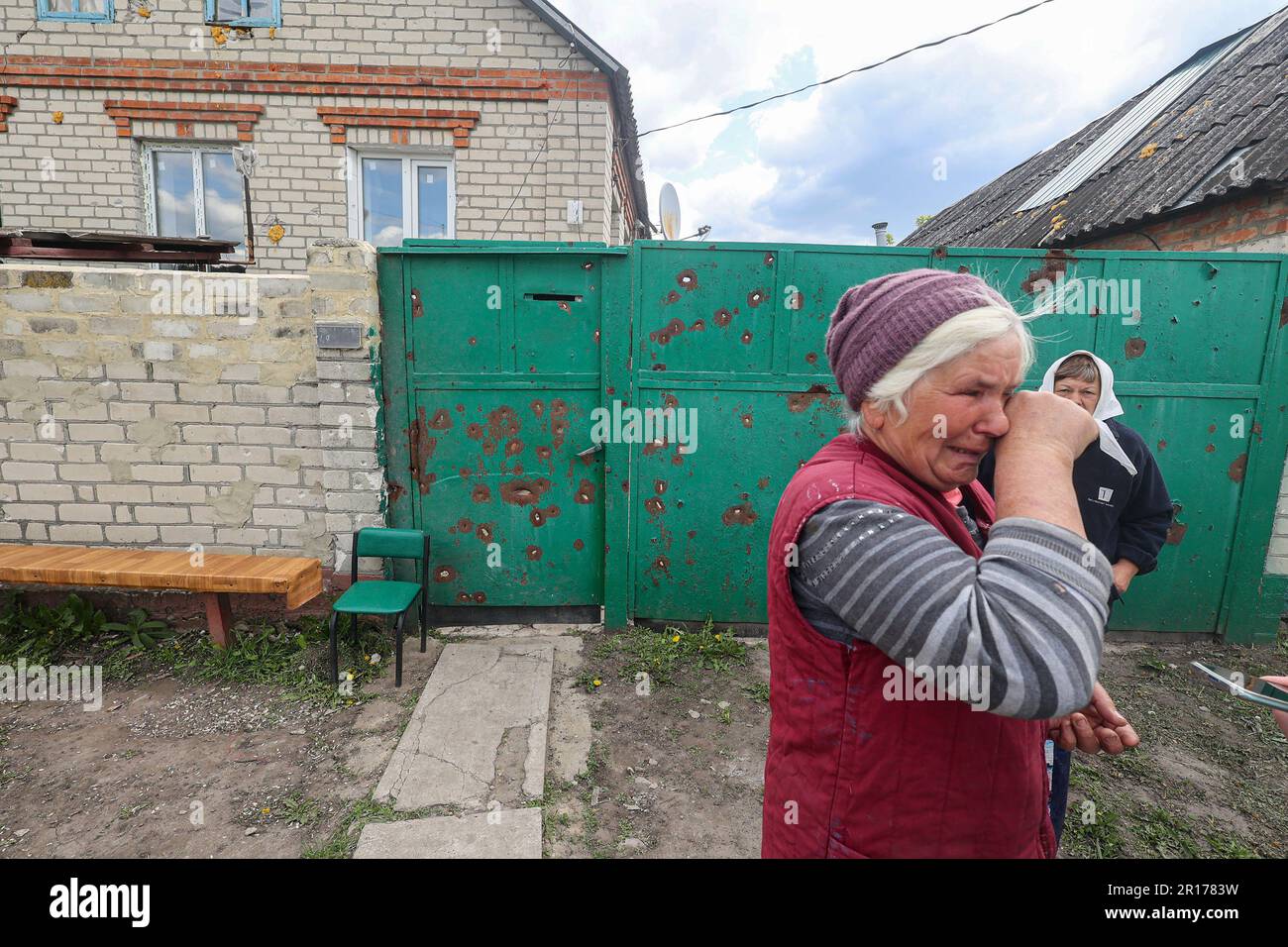 Non Exclusive: KHARKIV REGION, UKRAINE - MARCH 17, 2023 - Residents of ...