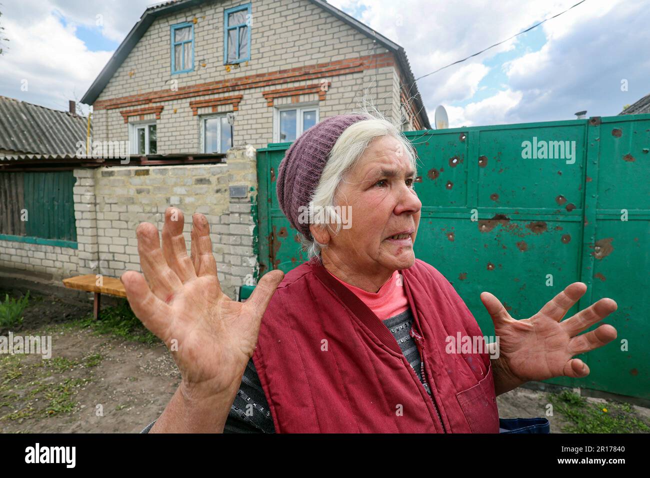 Non Exclusive: KHARKIV REGION, UKRAINE - MARCH 17, 2023 - Residents of ...